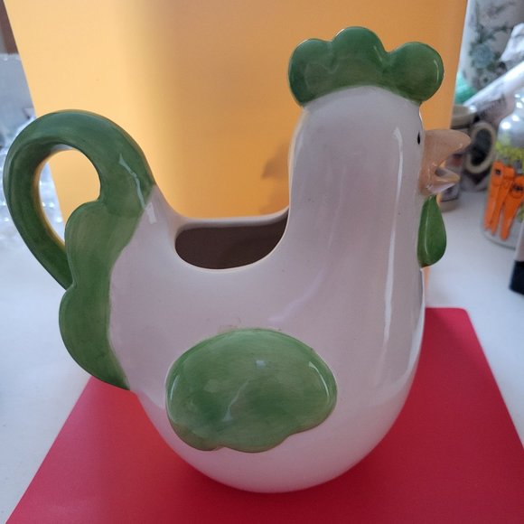 unmarked | Accents | Country Chicken Pitcher Decor No Markings | Poshmark